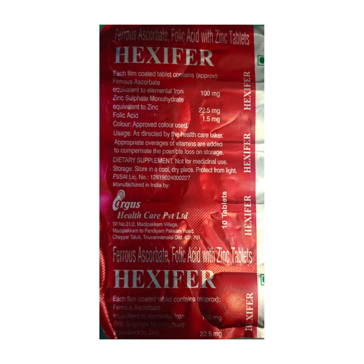 Hexifer Capsule | Uses, Side Effects, Price | Apollo Pharmacy
