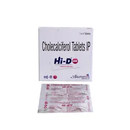 Hi-D 60K Tablet | Uses, Side Effects, Price | Apollo Pharmacy