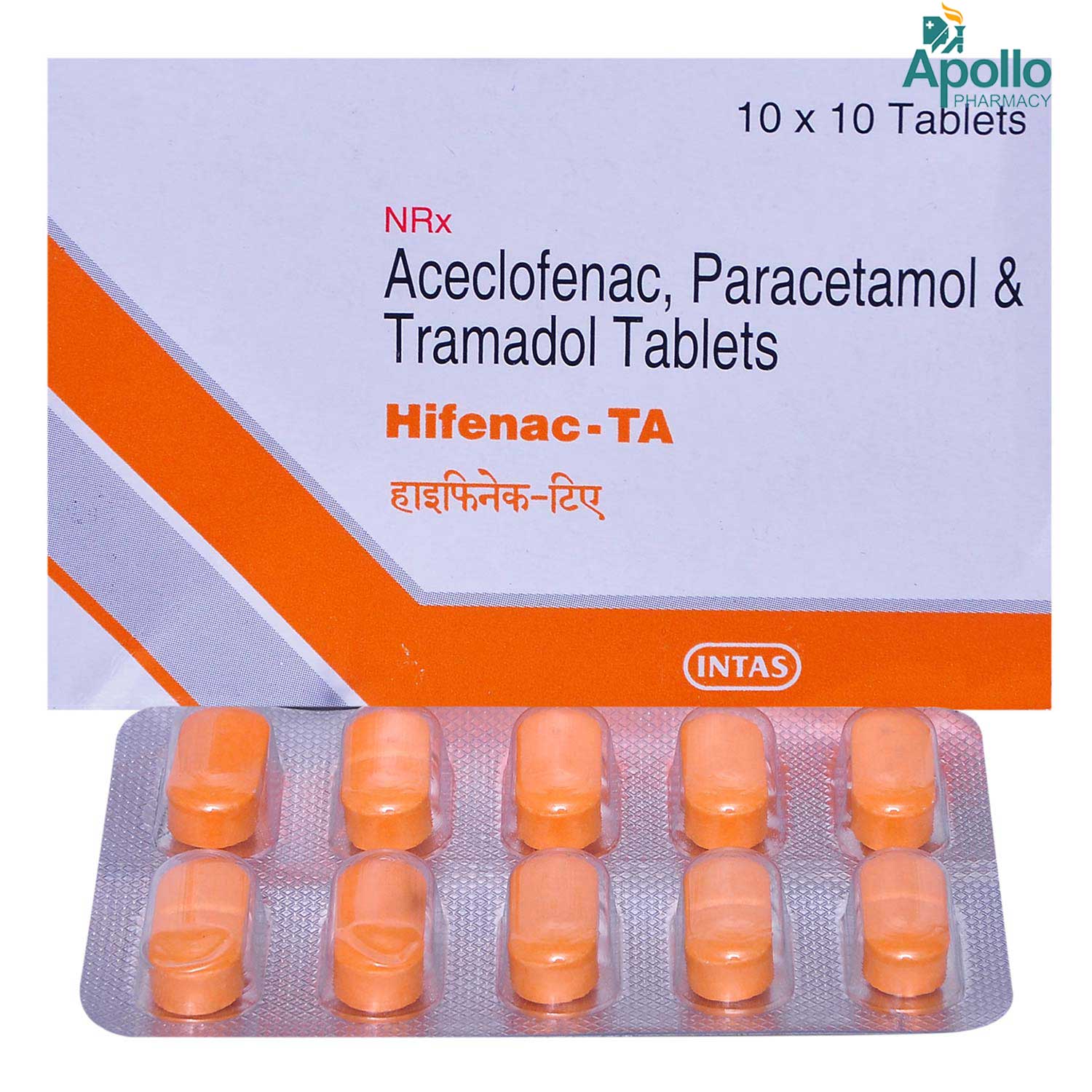 Hifenac-TA Tablet 10's Price, Uses, Side Effects, Composition - Apollo ...