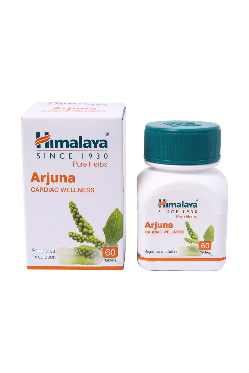 Himalaya Arjuna Cardiac Wellness, 60 Tablets Price, Uses, Side Effects ...
