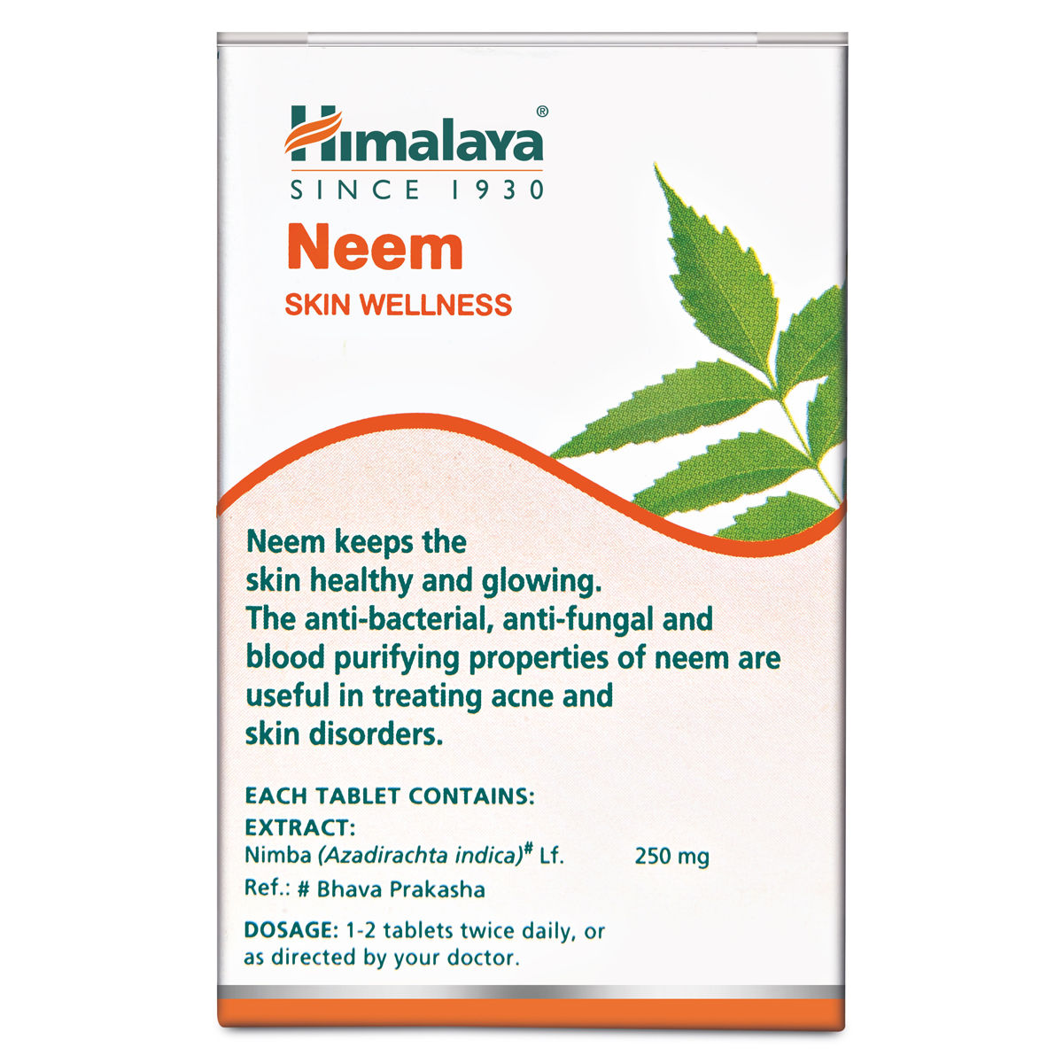 Buy Himalaya Neem Skin Wellness, 60 Tablets | 19 Minutes Delivery ...