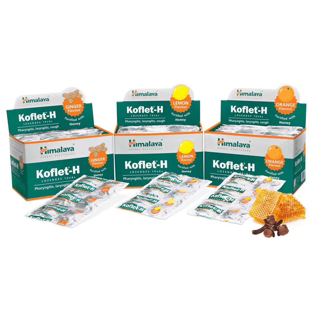 Himalaya Koflet-H Ginger Lozenges, 6 Count Price, Uses, Side Effects ...
