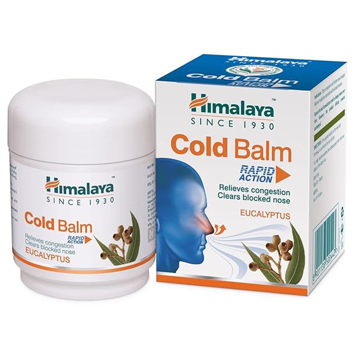 Buy Himalaya Eucalyptus Cold Balm, 45 gm | 19 Minutes Delivery | Apollo ...