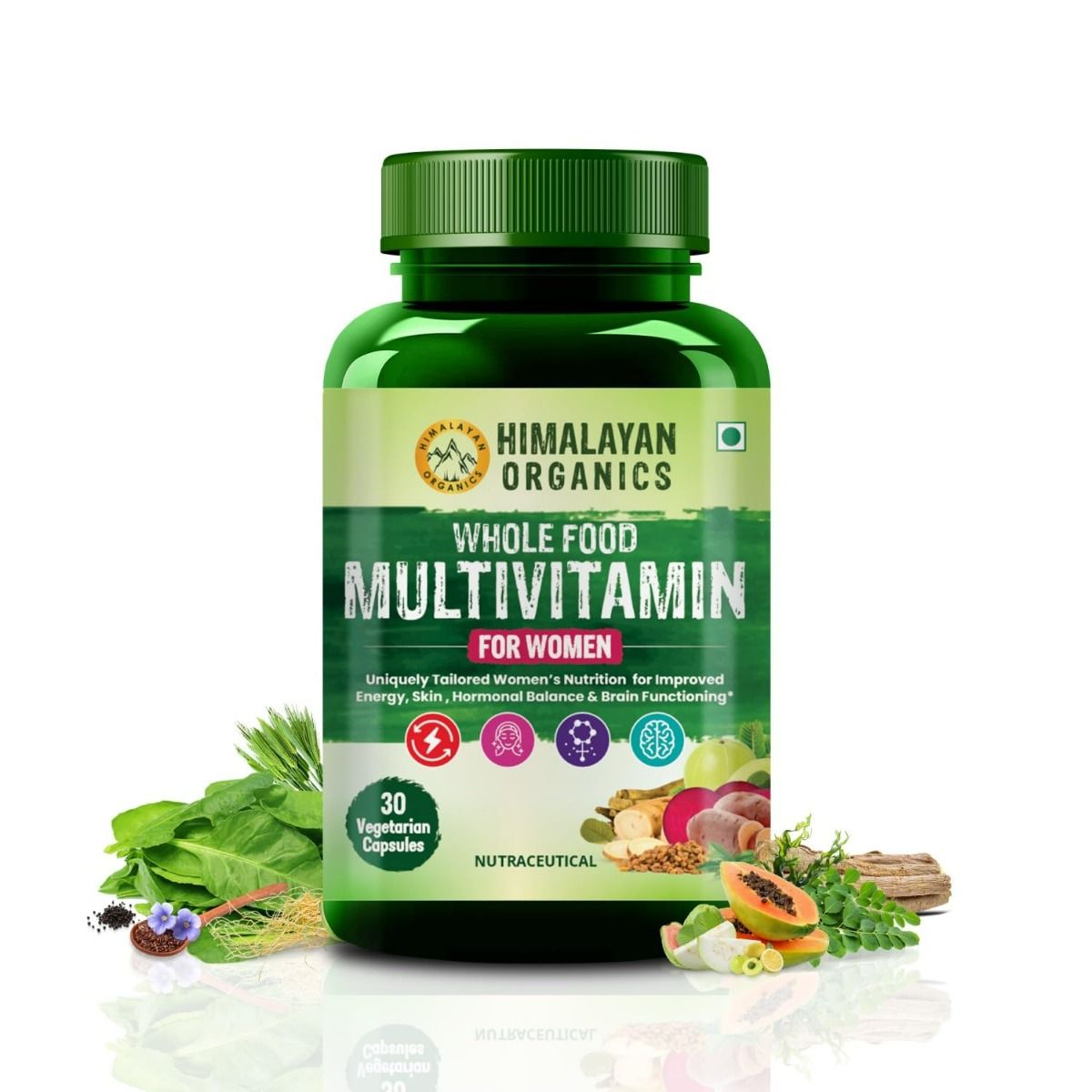 Vlado's Himalayan Organics Whole Food Multivitamin for Women, 30 ...