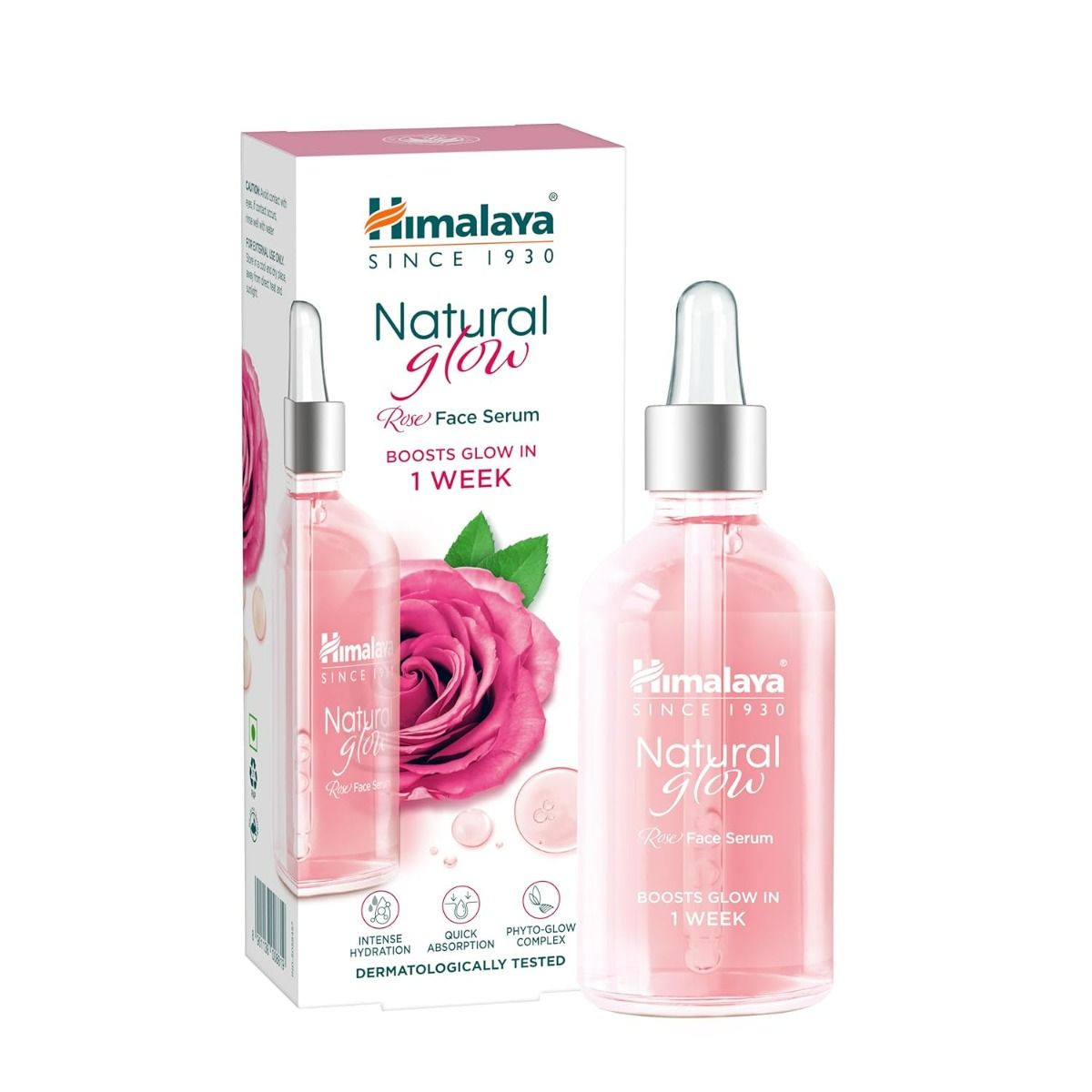 Buy Himalaya Natural Glow Rose Face Serum, 30 ml | 19 Minutes Delivery ...
