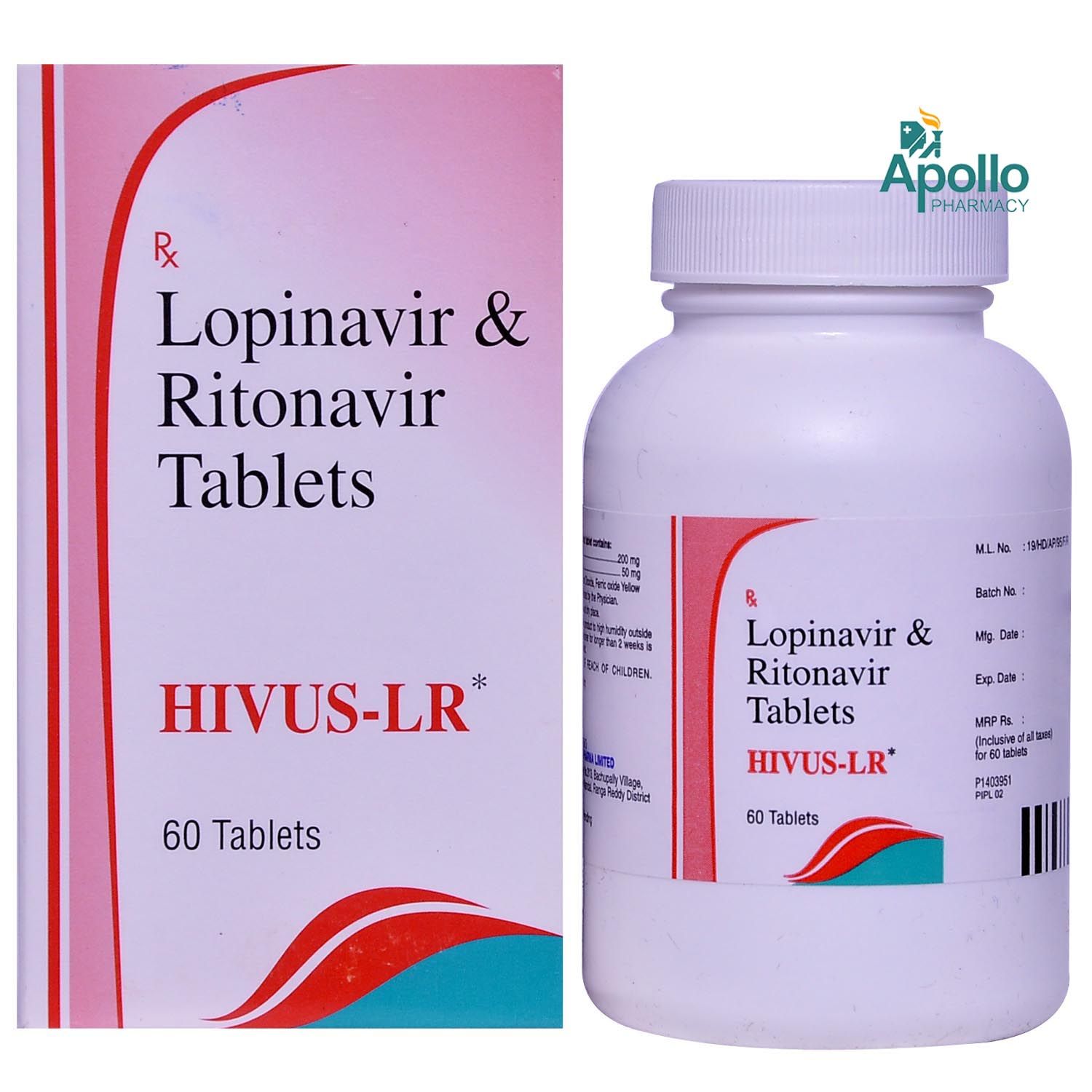 Hivus-LR Tablet 60's Price, Uses, Side Effects, Composition - Apollo ...