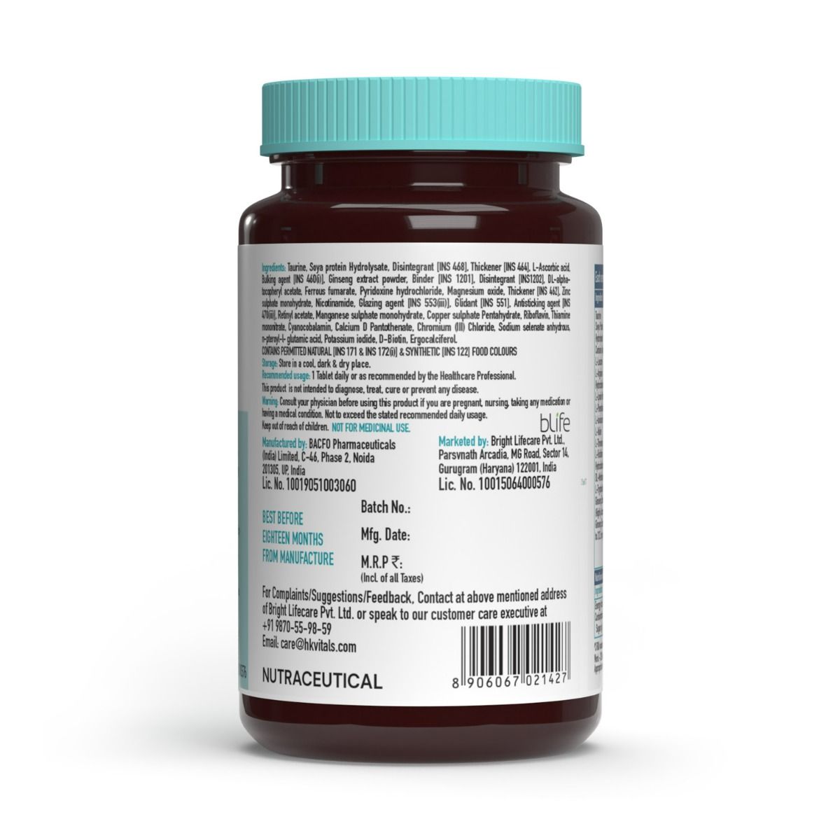 HealthKart HK Vitals Multivitamin, 60 Tablets Price, Uses, Side Effects ...