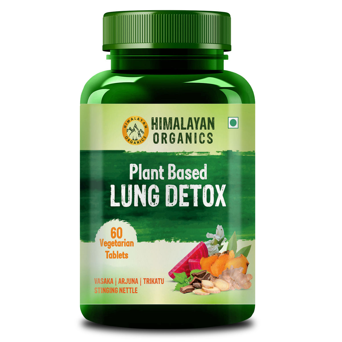 Buy Vlado's Himalayan Organics Plant Based Lung Detox, 60 Tablets | 19 ...