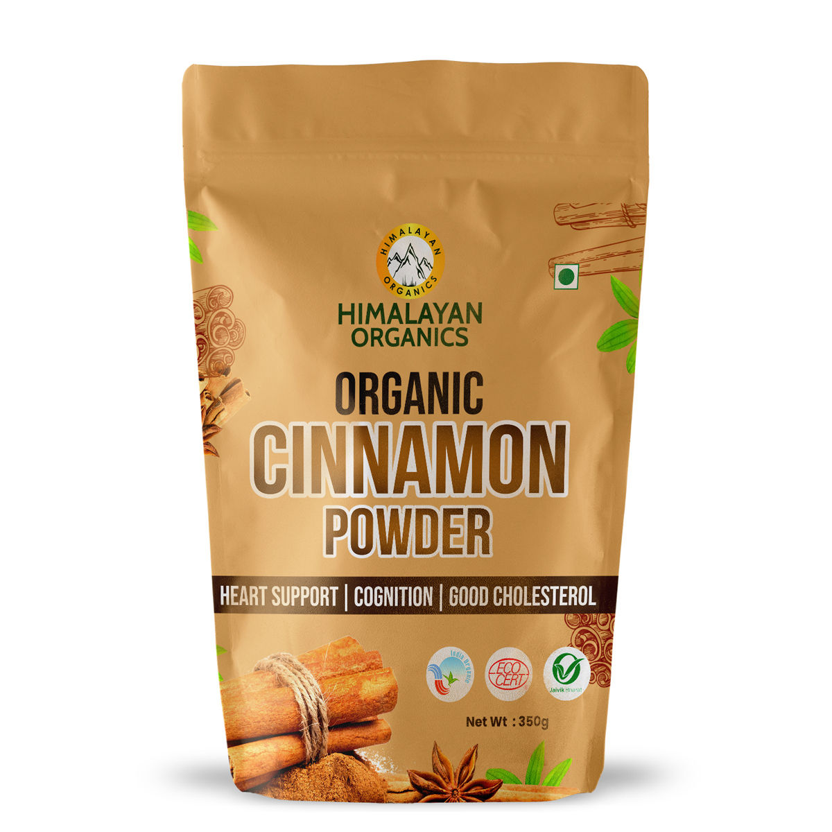 Buy Vlado's Himalayan Organics Cinnamon Powder, 350 gm | 19 Minutes ...