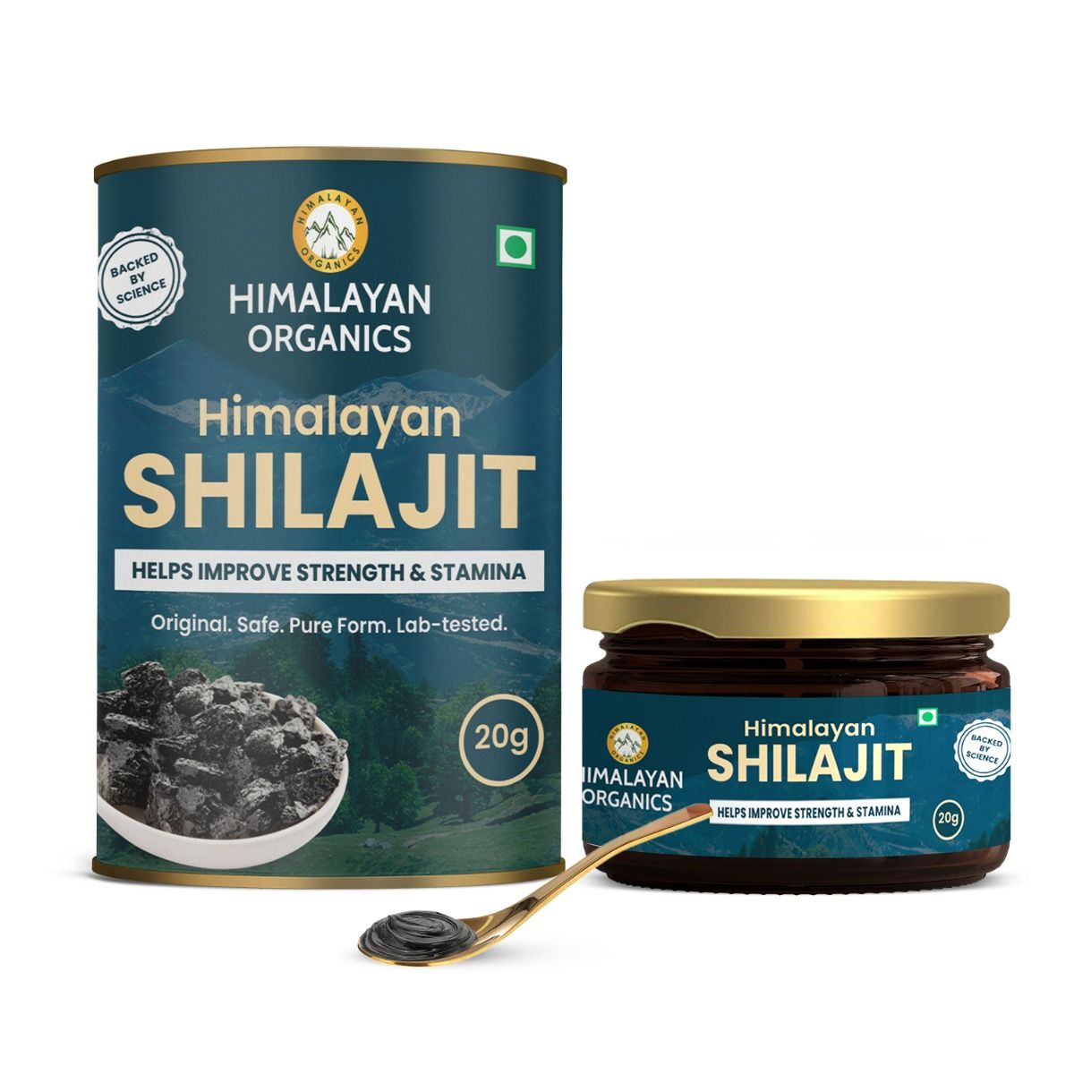 Buy Vlado's Himalayan Organics Himalayan Shilajit, 20 gm | 19 Minutes ...