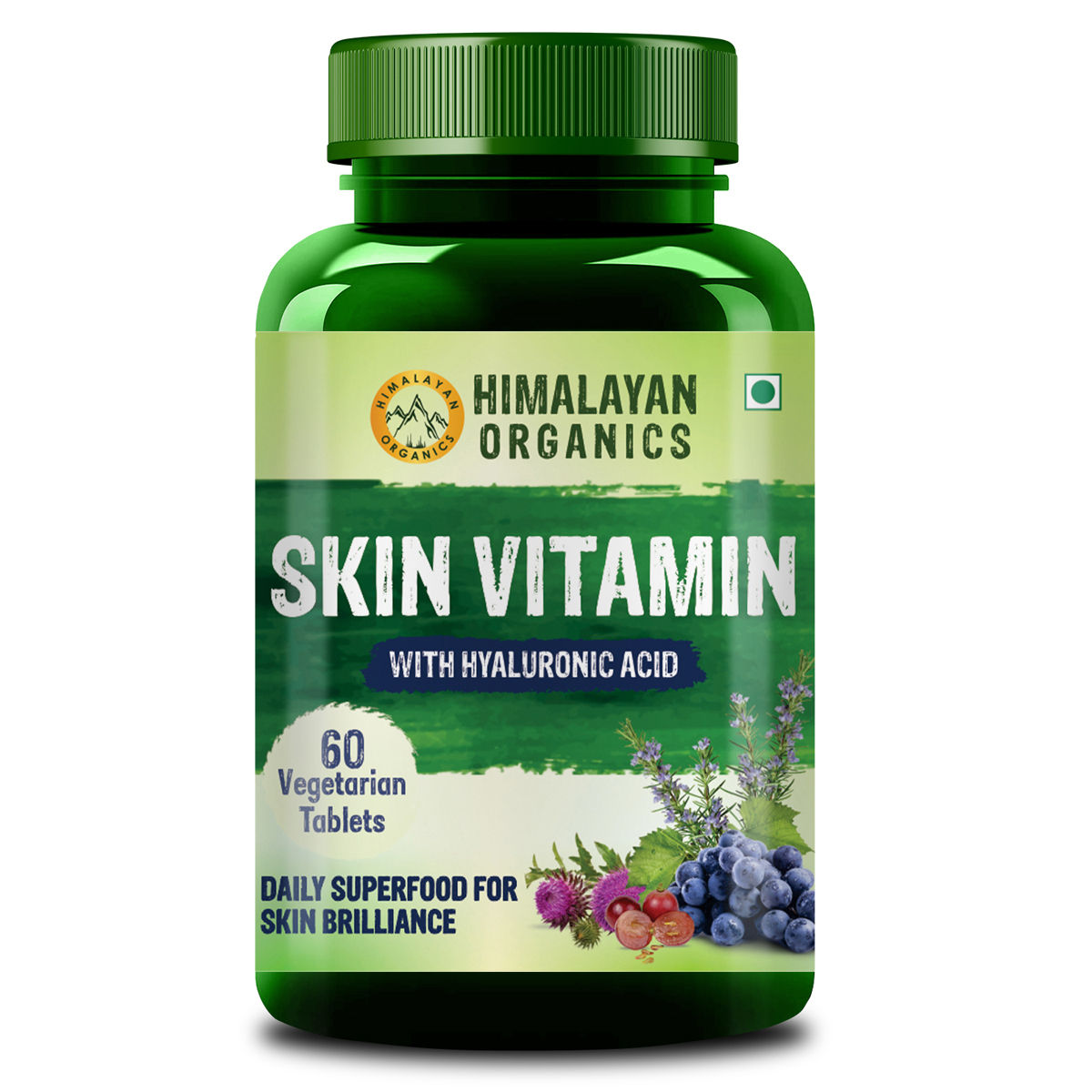 Buy Vlado's Himalayan Organics Skin Vitamin with Hyaluronic Acid, 60 ...