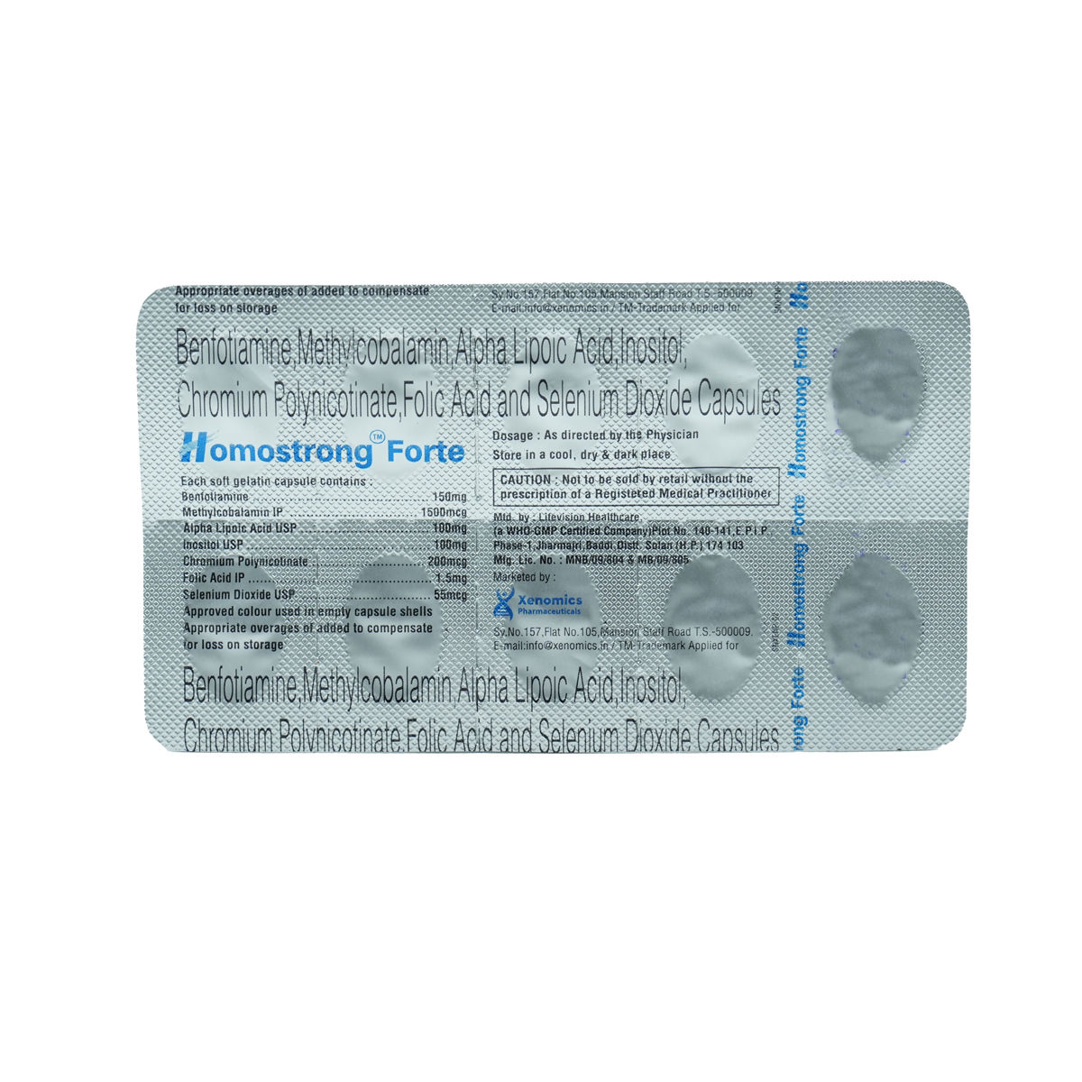 Homostrong Forte Softgel Capsule 10's Price, Uses, Side Effects ...