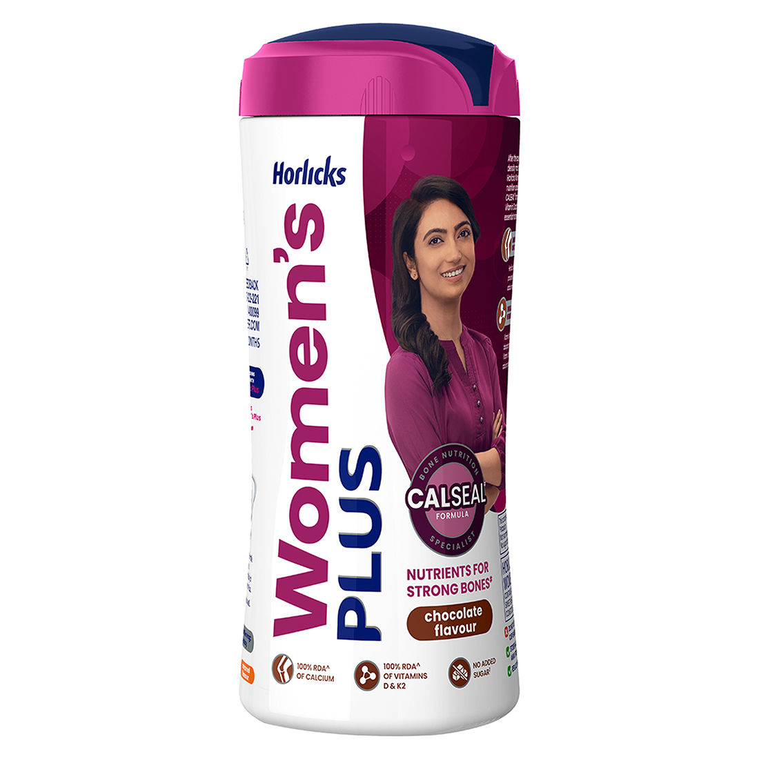 Horlicks Women's Plus Chocolate Flavour Nutrition Drink Powder, 400 gm ...