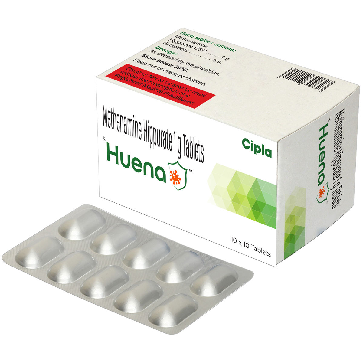 Huena 1000 mg Tablet 10's | Uses, Side Effects, Price | Apollo Pharmacy