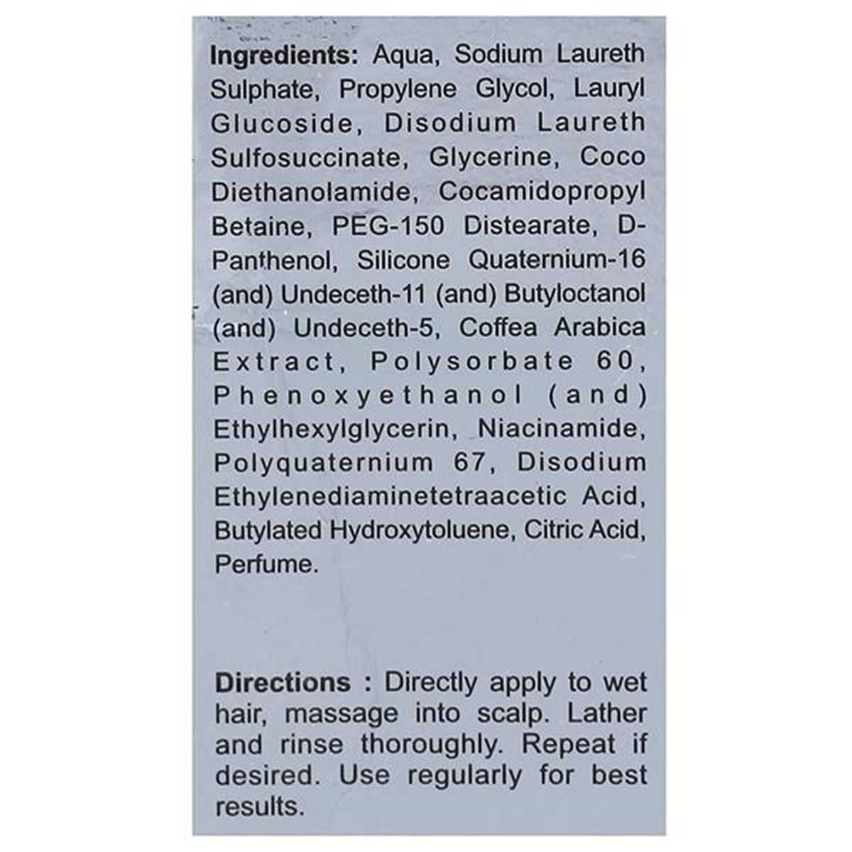 H Wash Shampoo, 100 ml Price, Uses, Side Effects, Composition - Apollo ...