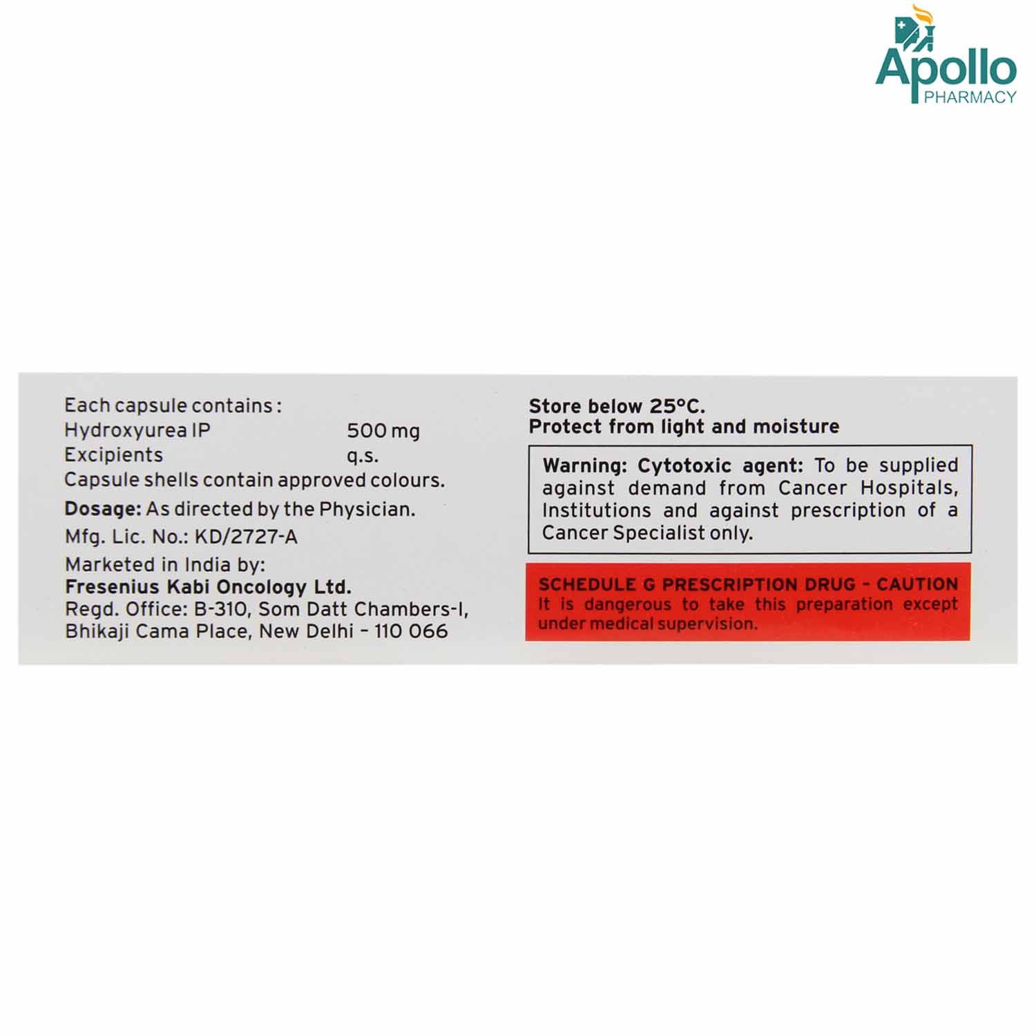 Hydab Capsule 10's Price, Uses, Side Effects, Composition - Apollo Pharmacy