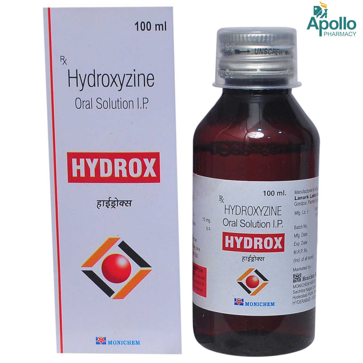 Hydrox Syrup 100 ml Price, Uses, Side Effects, Composition - Apollo ...
