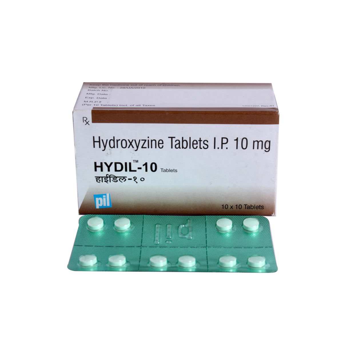Hydil 10mg Tablet 10's Price, Uses, Side Effects, Composition - Apollo ...