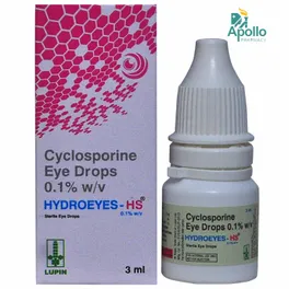 Hydroeyes-HS Eye Drops 3 ml | Uses, Side Effects, Price | Apollo Pharmacy