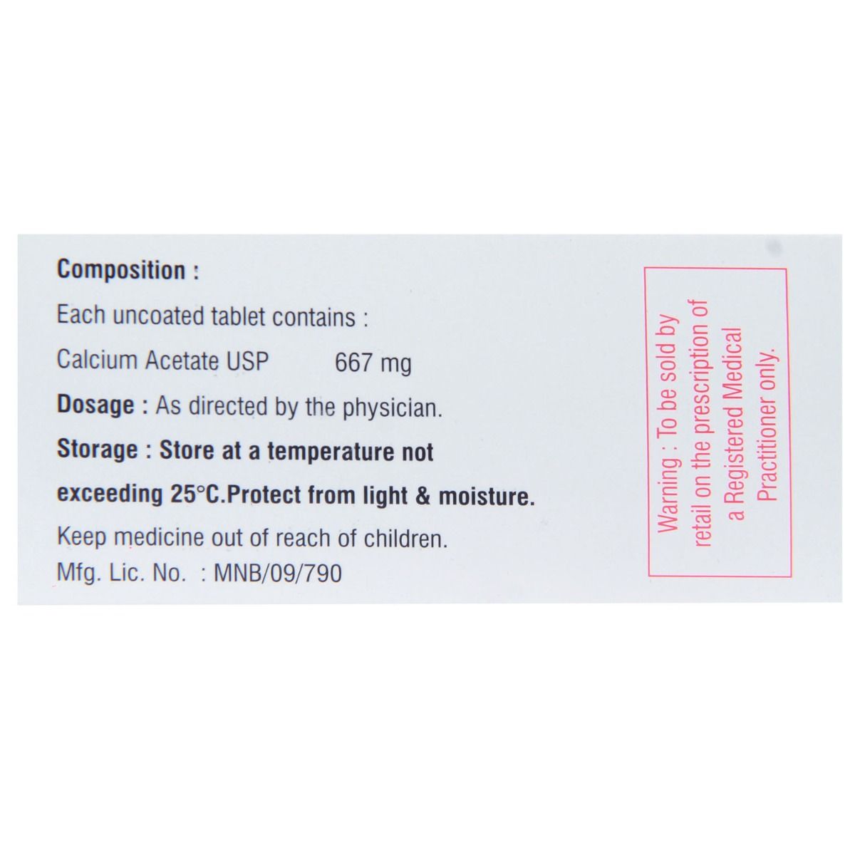 Hypophos 677 mg Tablet | Uses, Side Effects, Price | Apollo Pharmacy