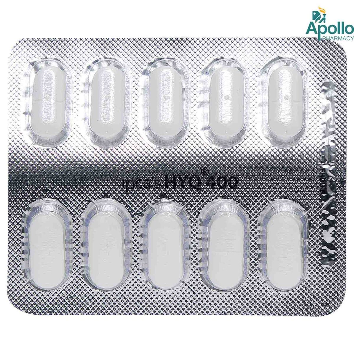 HYQ 400 Tablet 10's Price, Uses, Side Effects, Composition - Apollo ...