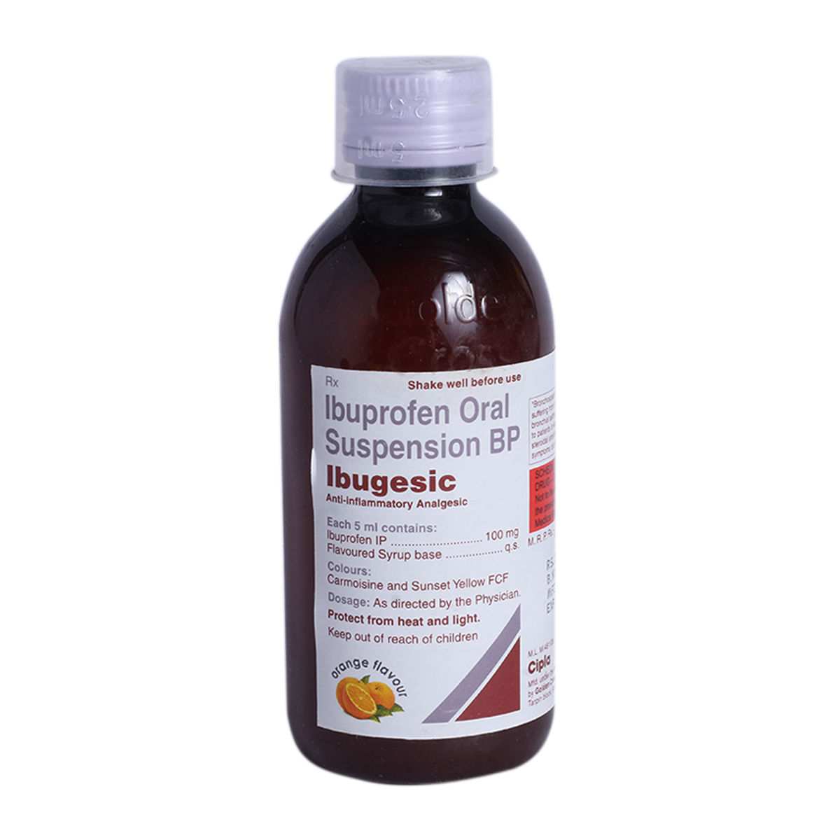 Ibugesic Suspension 100 ml Price, Uses, Side Effects, Composition ...