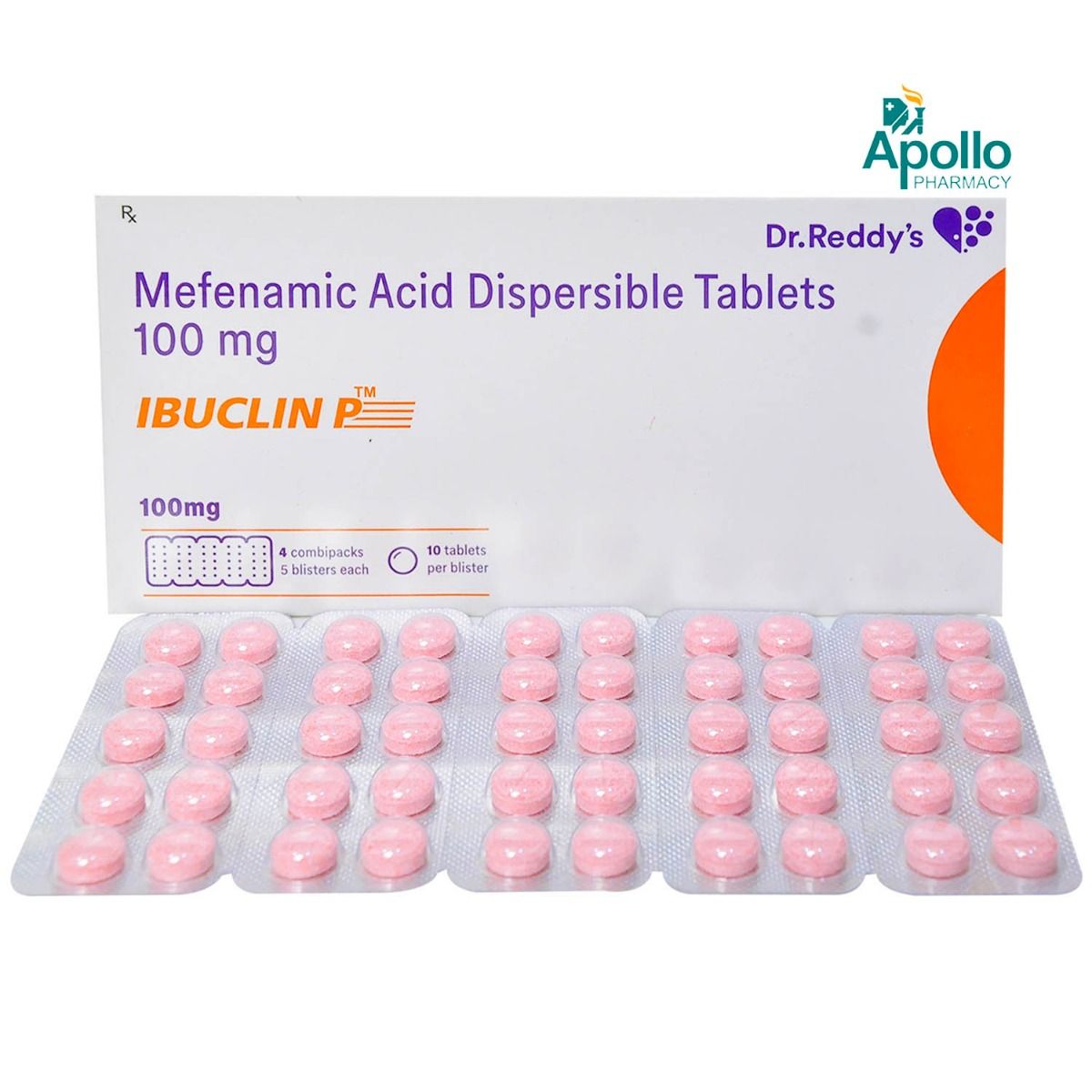 Ibuclin P Tablet 10's Price, Uses, Side Effects, Composition - Apollo ...