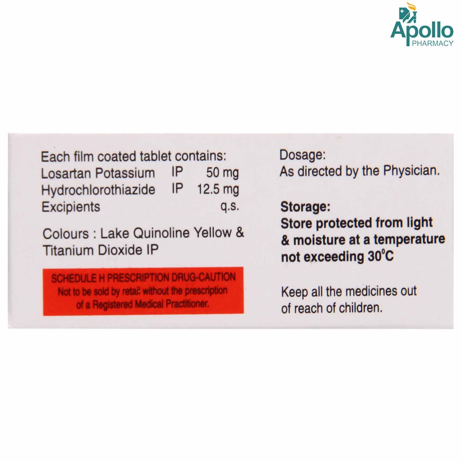 Icosar H Tablet | Uses, Side Effects, Price | Apollo Pharmacy