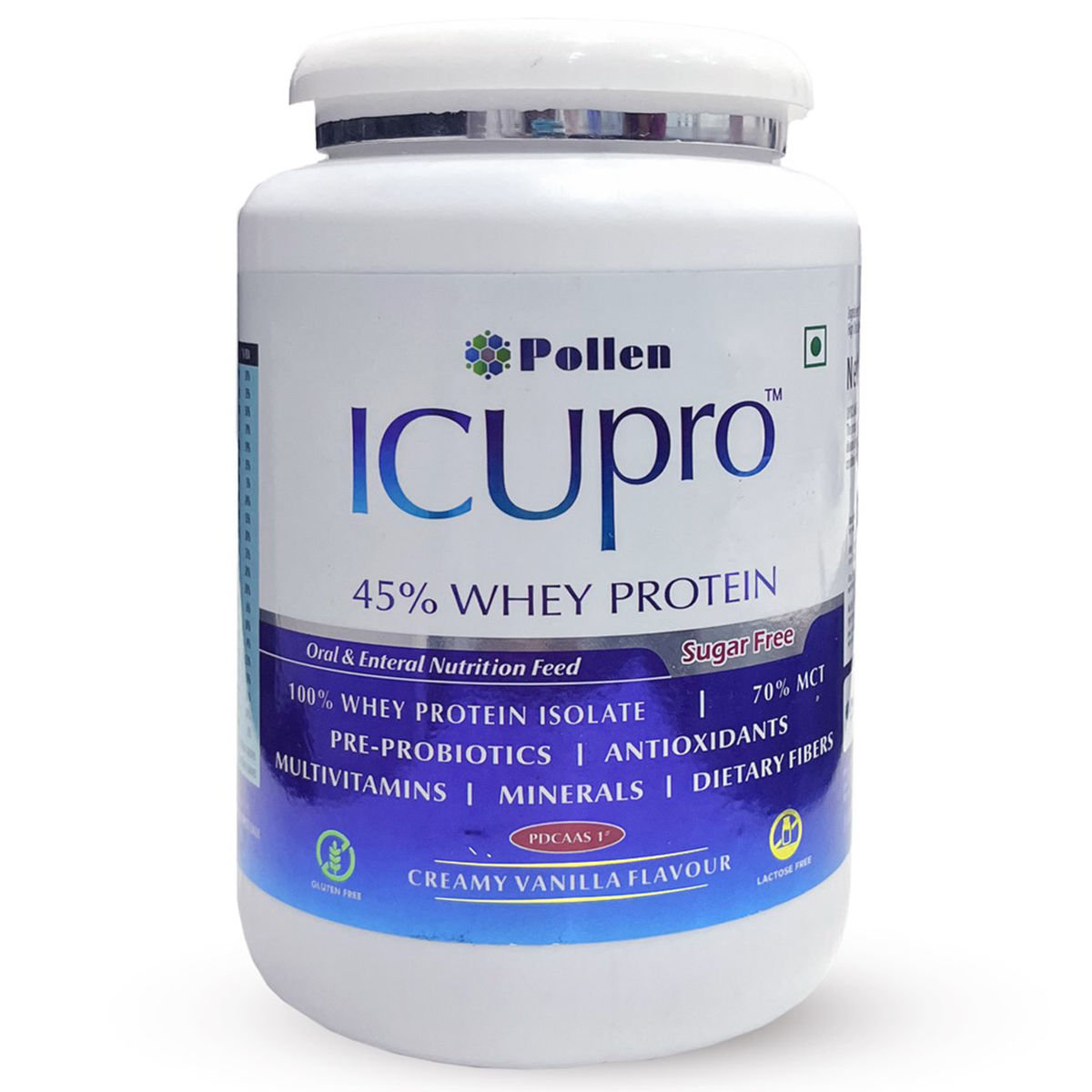 Buy Icupro Peptide S/F Creamy Vanilla Flavour Powder, 400 gm | 19 ...