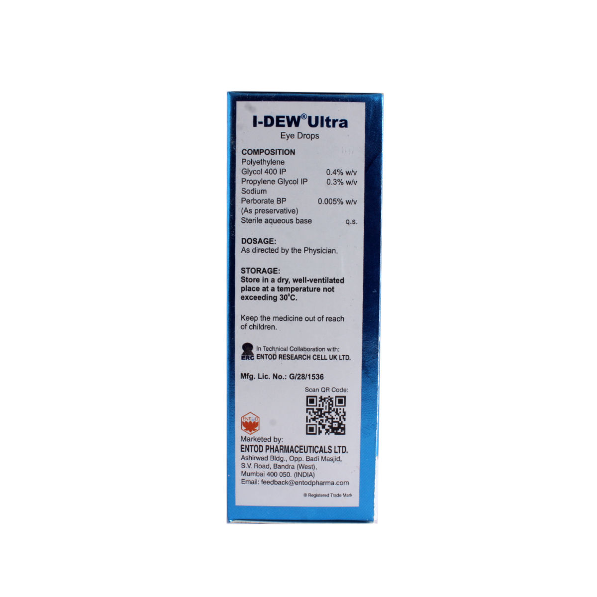 I-Dew Ultra 10Ml Eye Drops | Uses, Side Effects, Price | Apollo Pharmacy