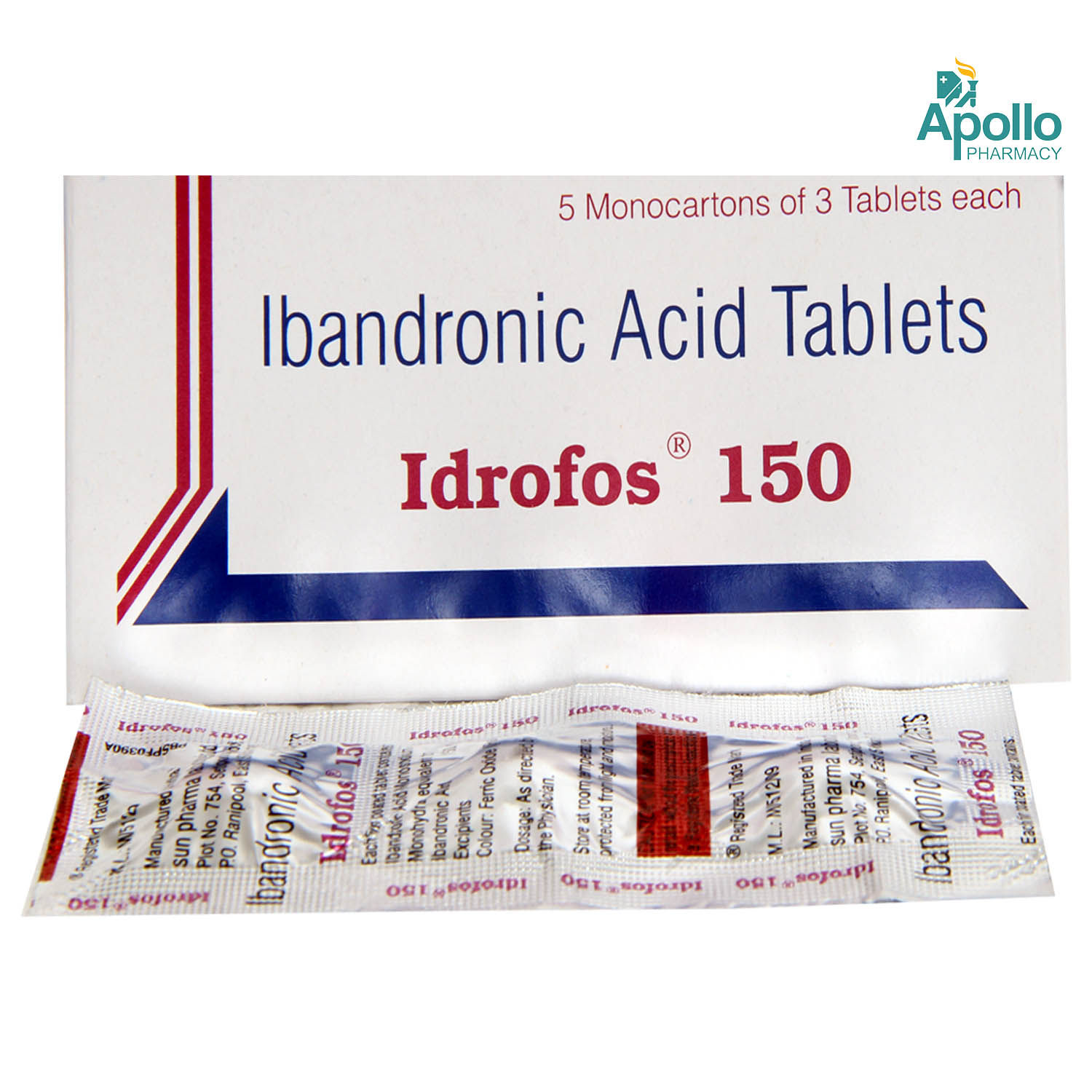 Idrofos 150 Tablet 3's Price, Uses, Side Effects, Composition - Apollo ...