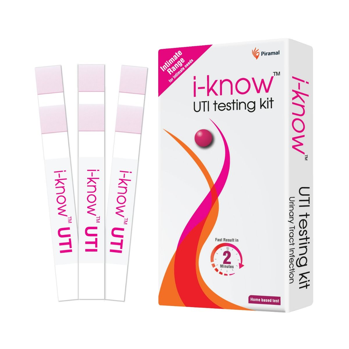 Buy i-know UTI Testing Kit for Urinary Tract Infection, 3 Test Strips ...