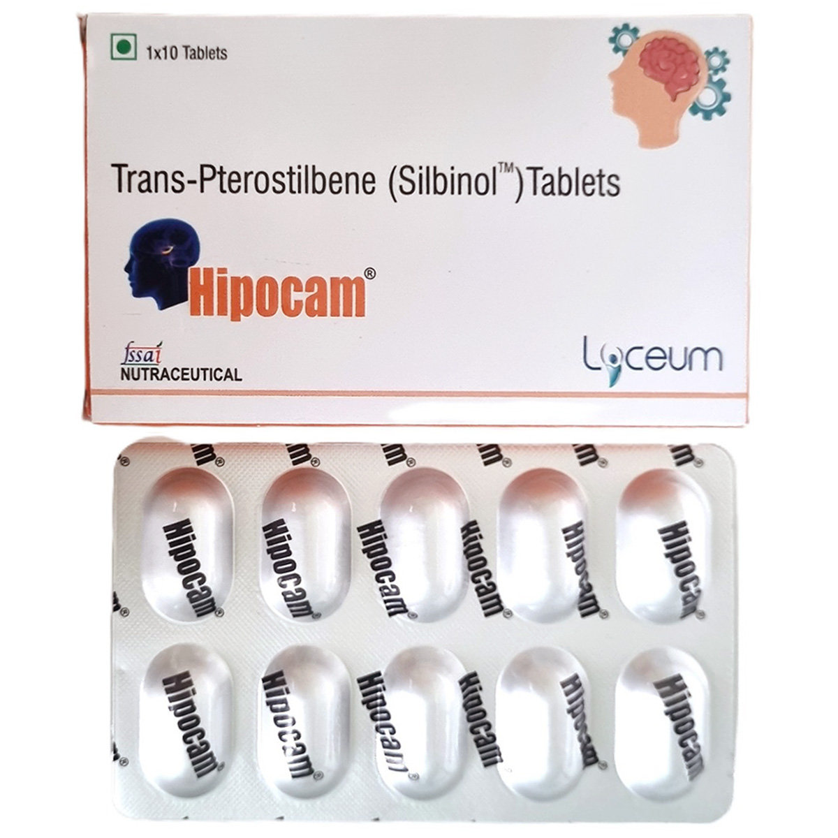 Buy Hipocam Tablet 10's | 19 Minutes Delivery | Apollo Pharmacy