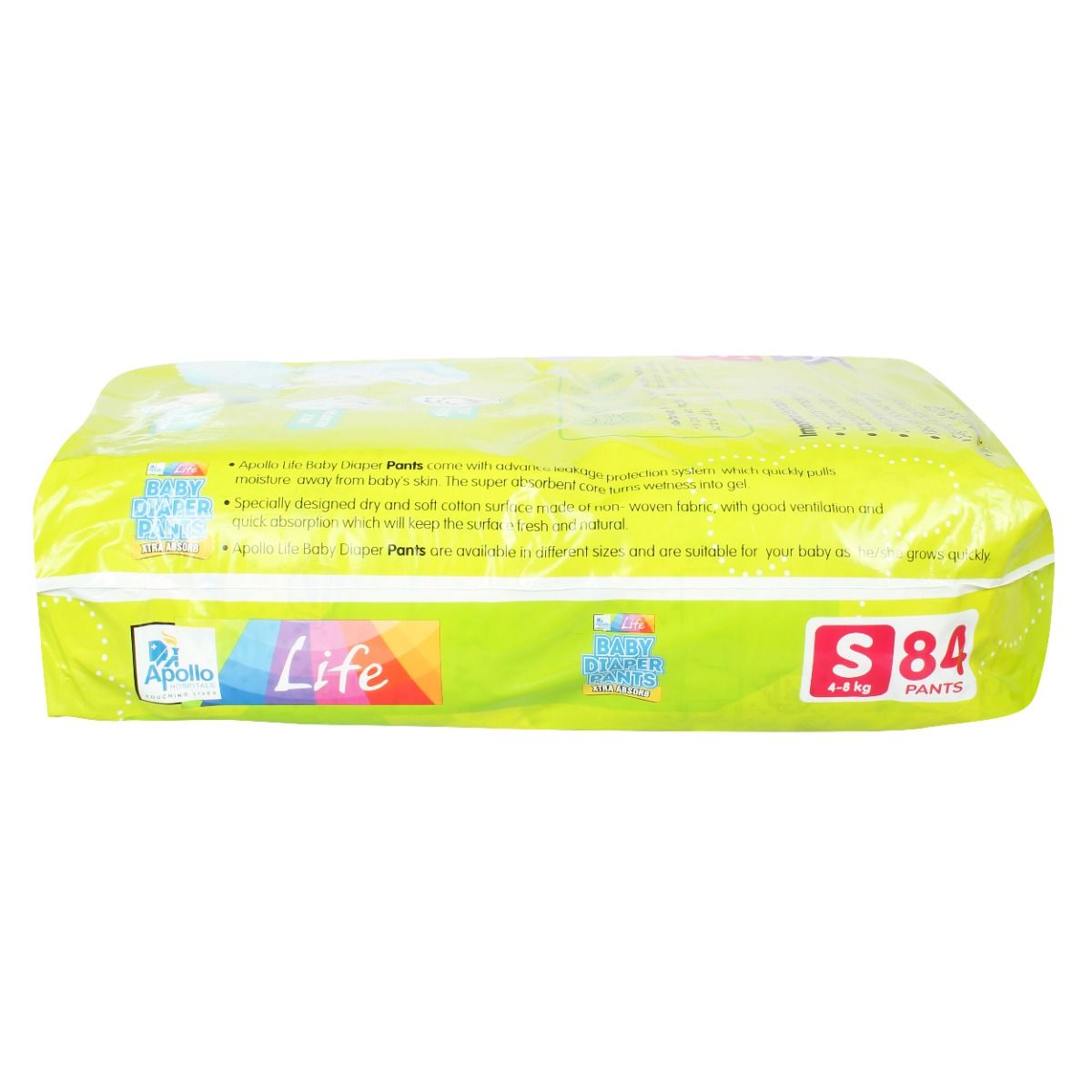 Apollo Life Baby Diaper Pants Small, 84 Count Price, Uses, Side Effects ...