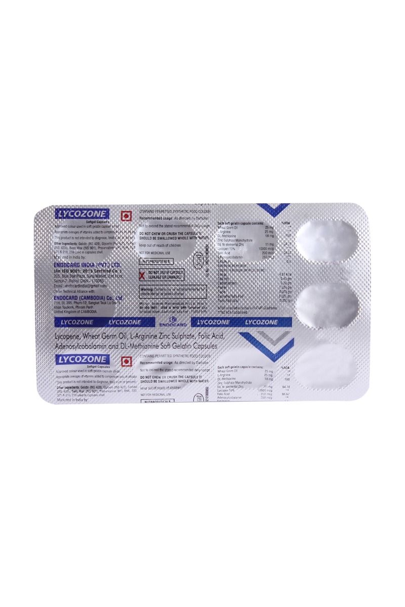 Lycozone Capsule | Uses, Side Effects, Price | Apollo Pharmacy