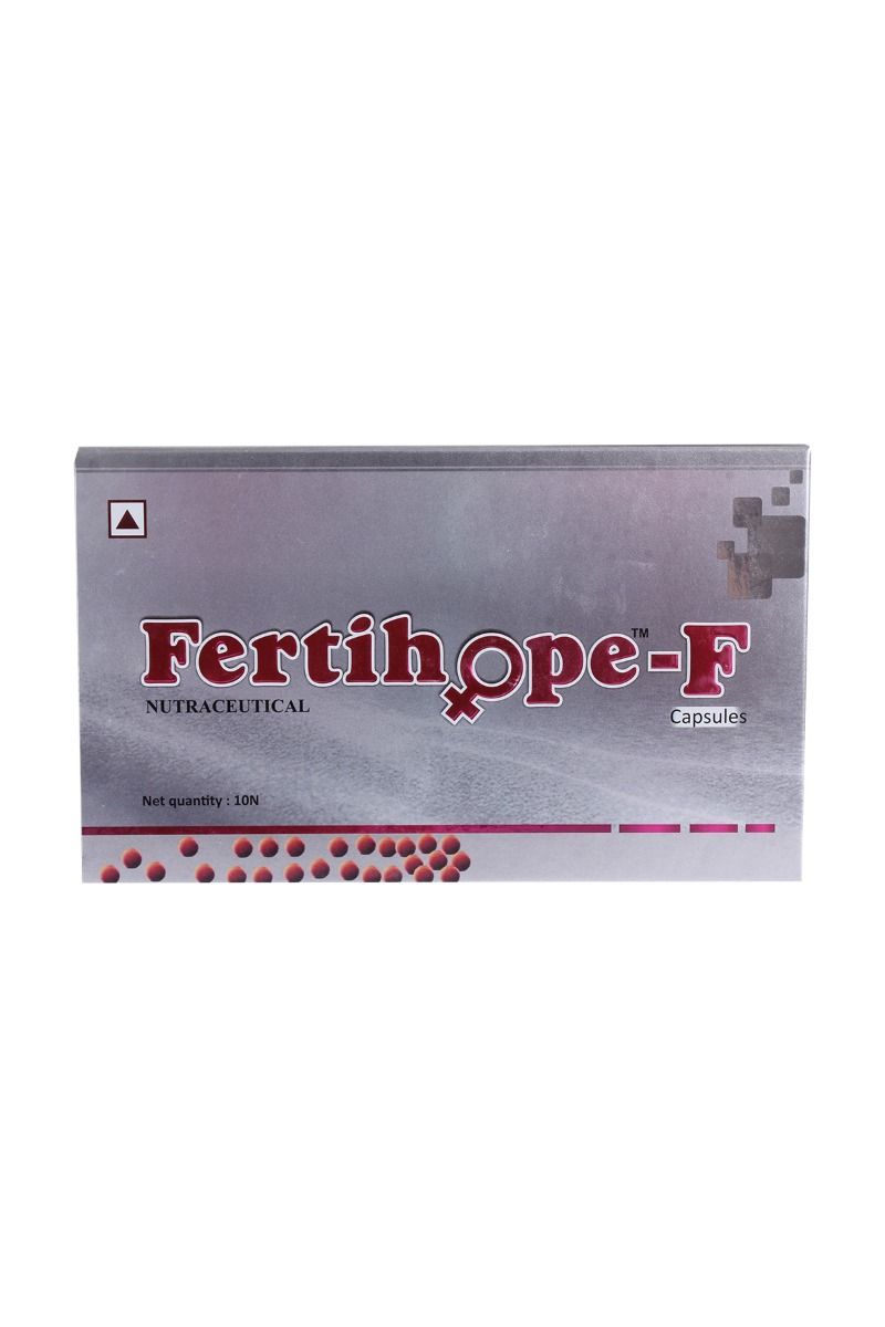 Fertihope F Capsule 10's Price, Uses, Side Effects, Composition ...