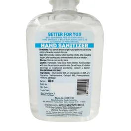 Buy Apollo Life Hand Sanitizer, 250 ml | 19 Minutes Delivery | Apollo ...