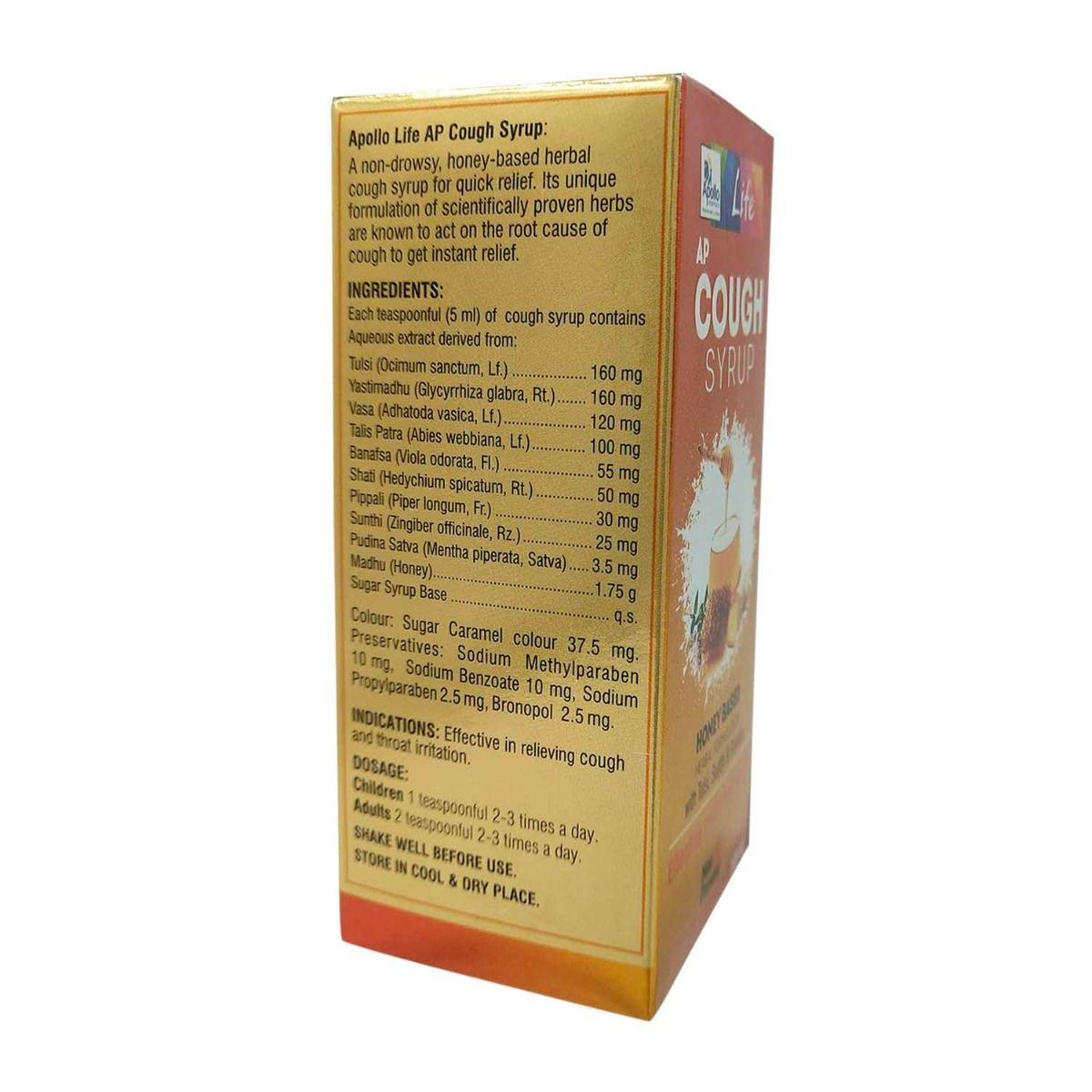 Apollo Pharmacy Cough Syrup, 100 ml Price, Uses, Side Effects ...