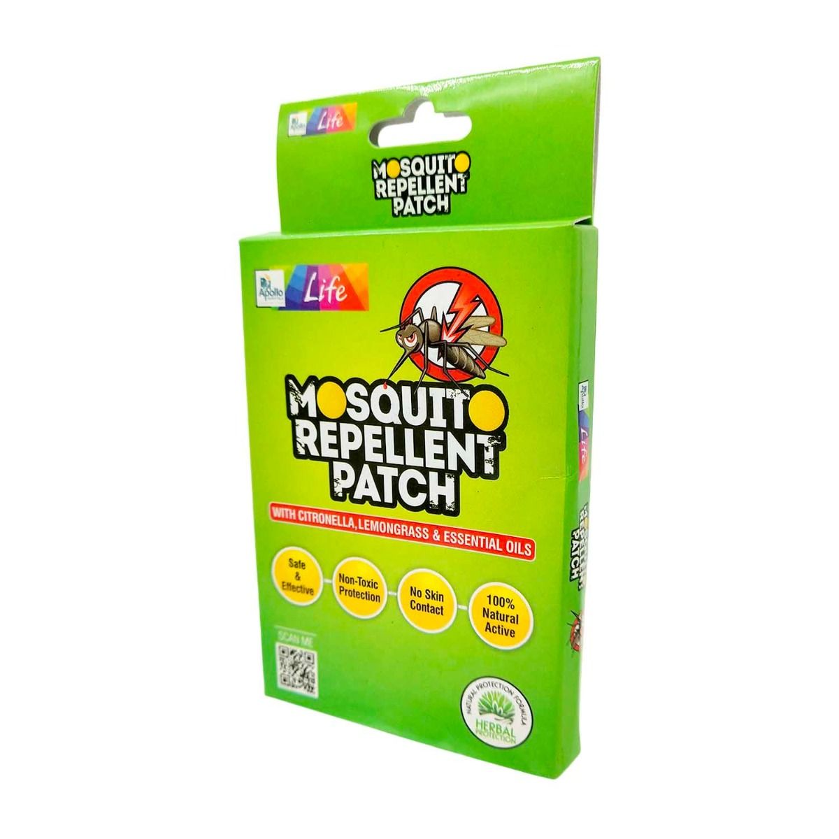 Buy Apollo Pharmacy Mosquito Repellent Patches, 12 Count | 19 Minutes ...