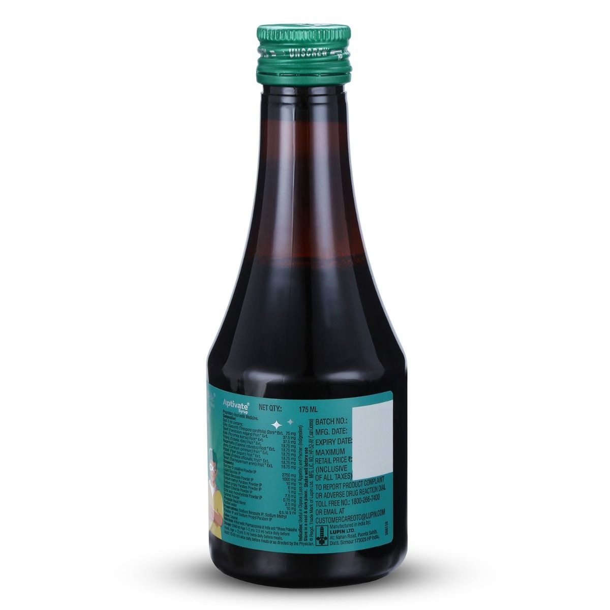 Buy Aptivate Pineapple Syrup | 19 Minutes Delivery | Apollo Pharmacy
