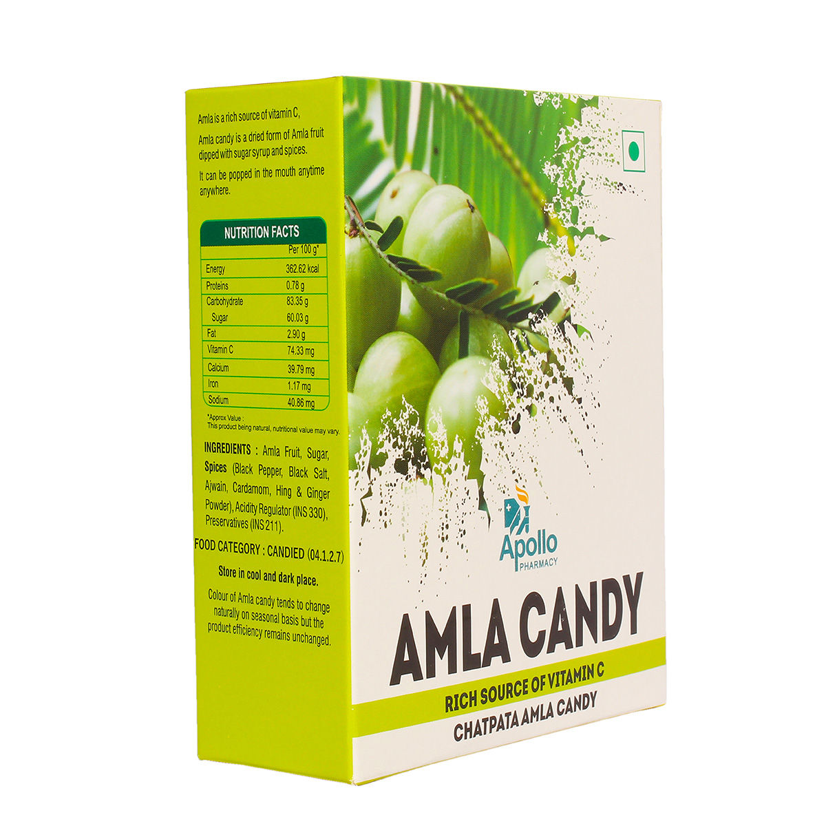 Apollo Pharmacy Amla Candy, 250 gm Price, Uses, Side Effects ...