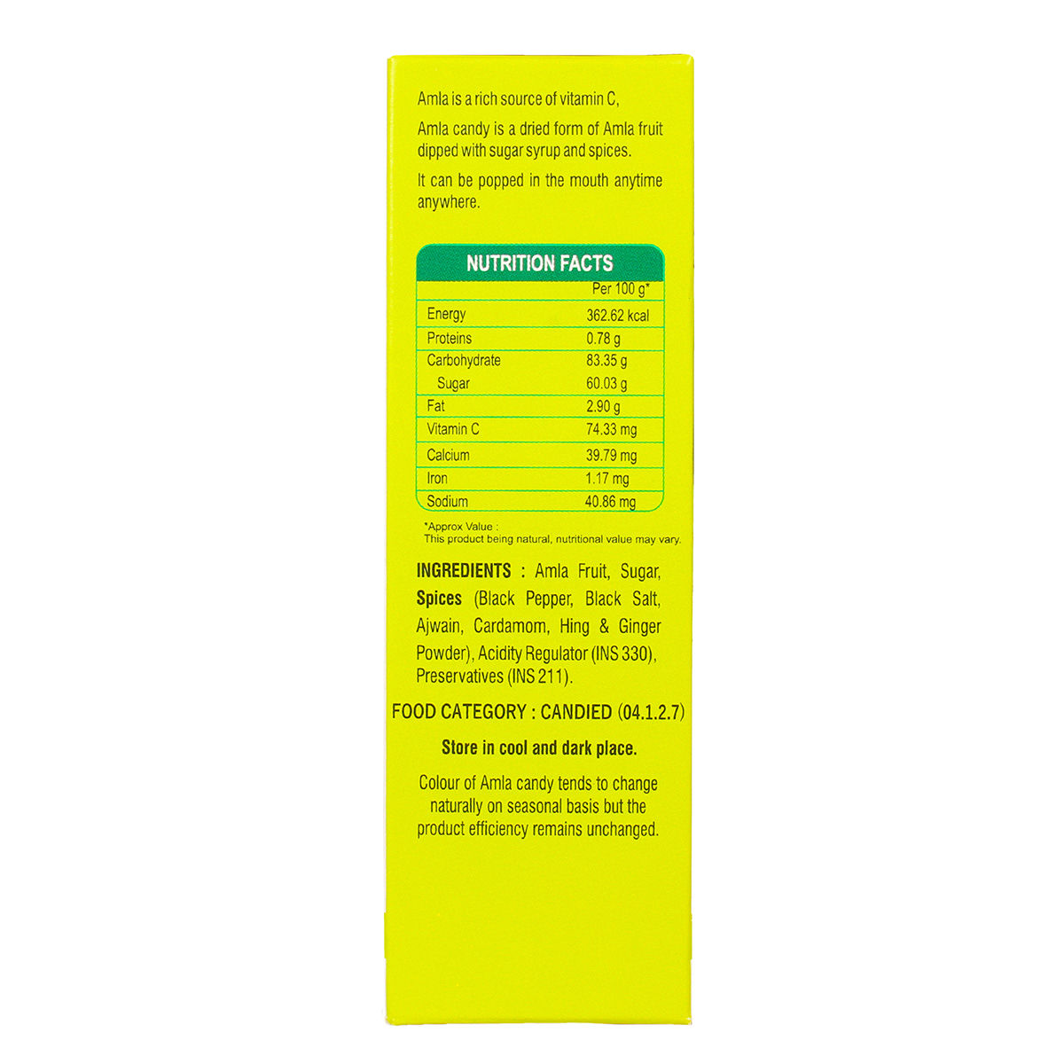 Apollo Pharmacy Amla Candy, 250 gm Price, Uses, Side Effects ...