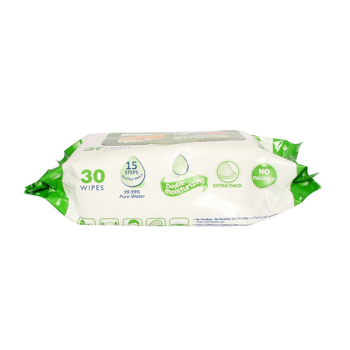 Apollo Life Premium Citrus Refreshing Wet Wipes, 90 Count (3x 30 Wipes ...