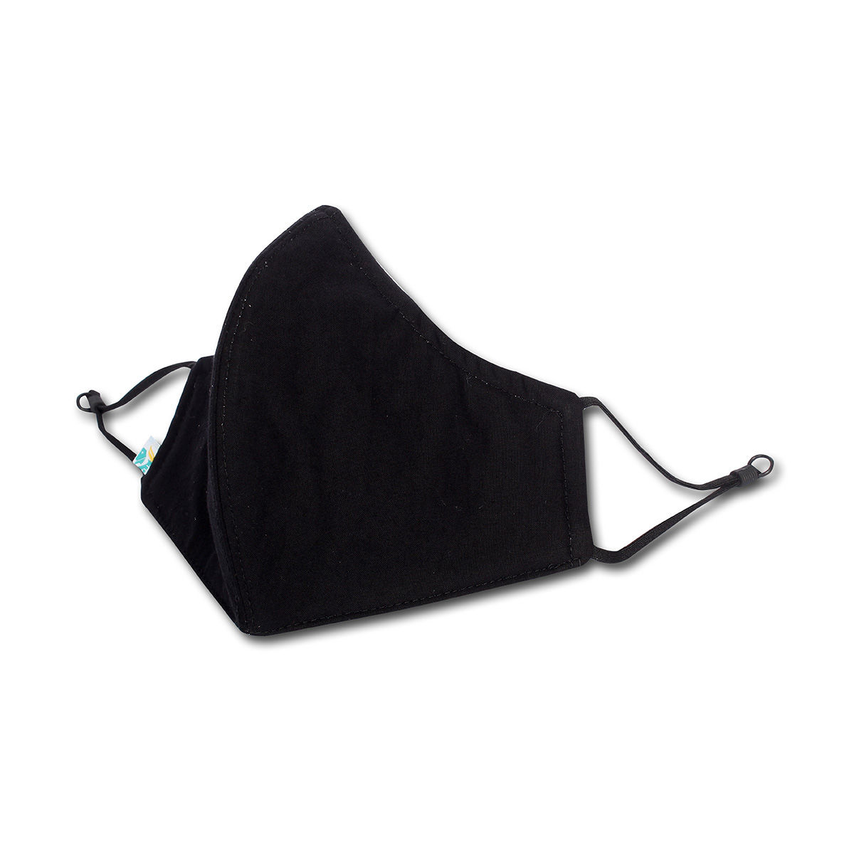 Apollo Life Reusable Face Mask 6ply, Black, 3 Count Price, Uses, Side ...