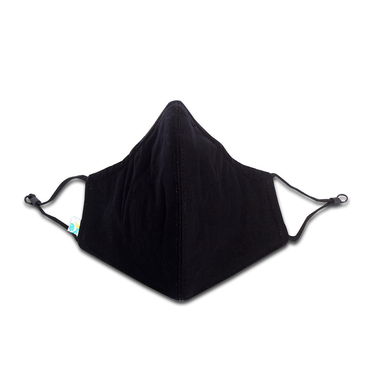 Apollo Life Reusable Face Mask 6ply, Black, 3 Count Price, Uses, Side ...