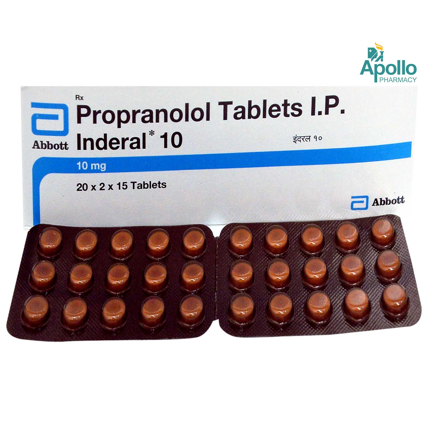 Inderal 10 Tablet 15's Price, Uses, Side Effects, Composition - Apollo ...