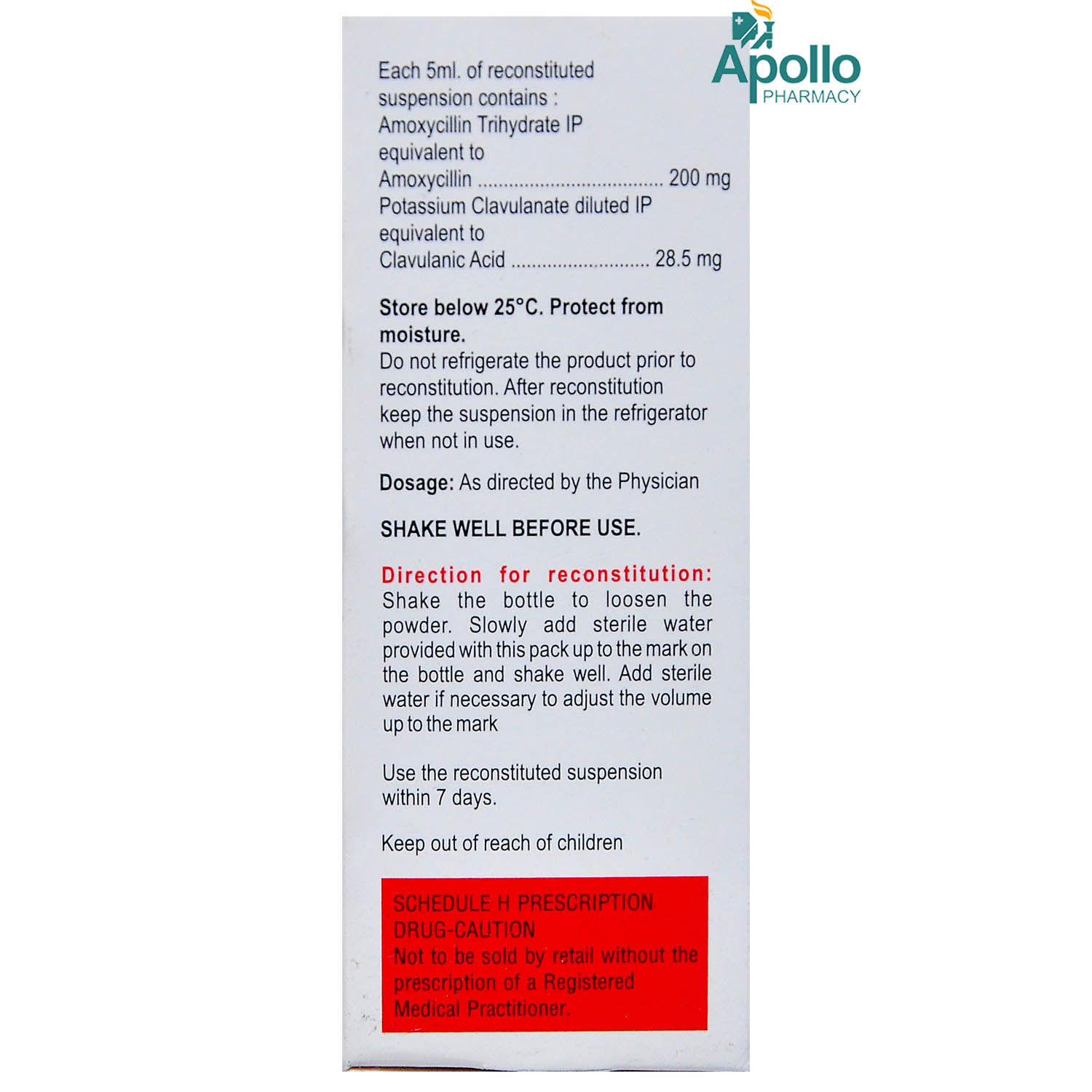 Indclav Bid Oral Syrup 30 ml Price, Uses, Side Effects, Composition ...