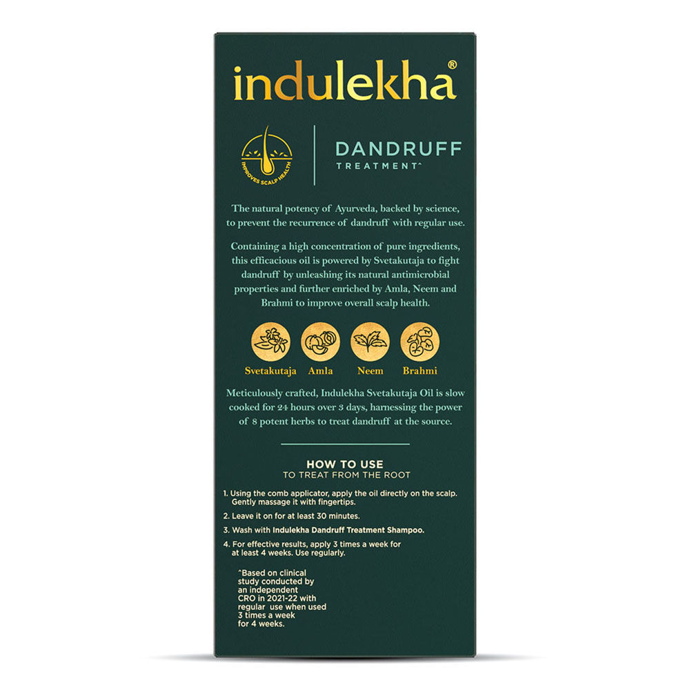 Indulekha Svetakutaja Oil for Dandruff Treatment, 100 ml Price, Uses ...