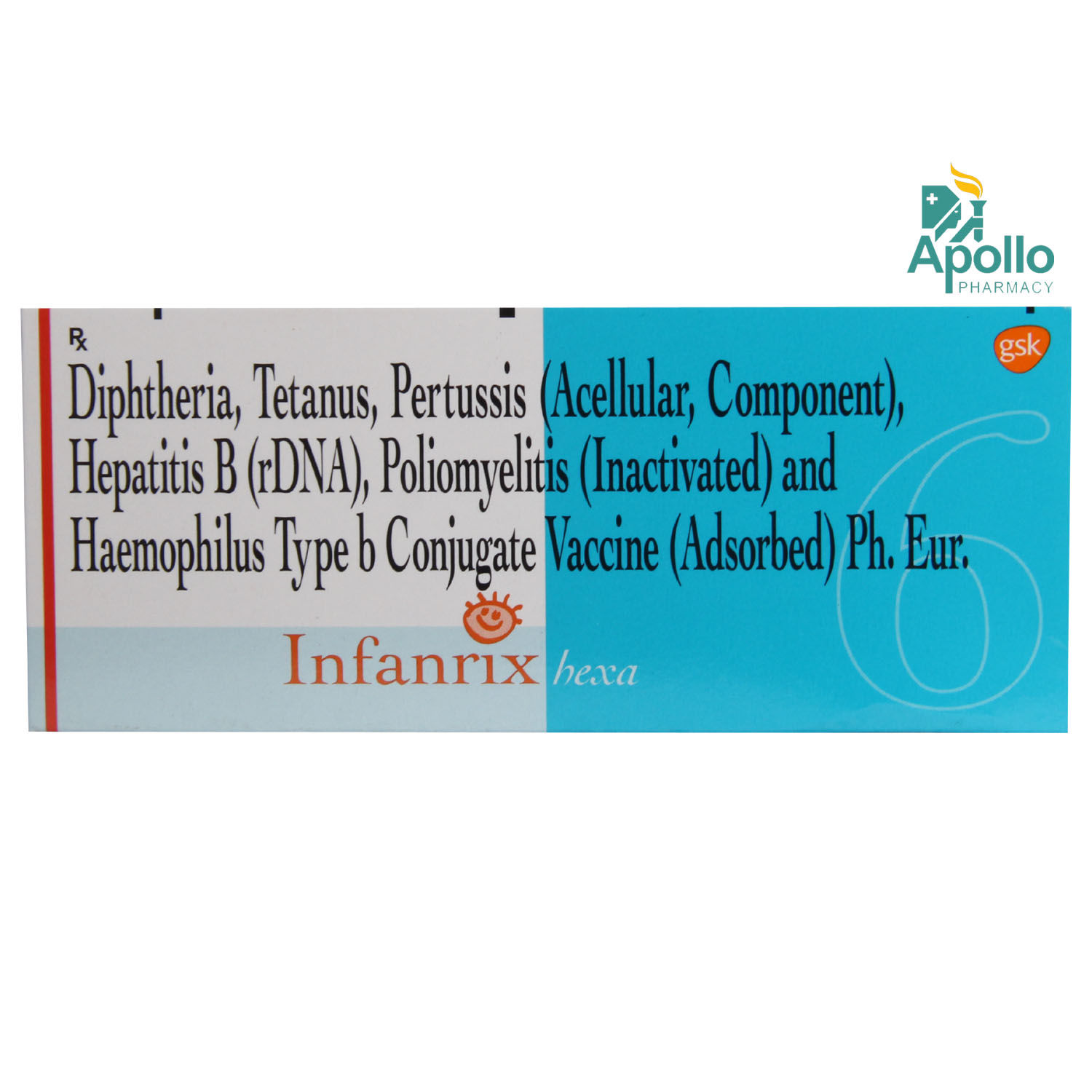 Infanrix Hexa Vaccine 0.5 ml Price, Uses, Side Effects, Composition ...