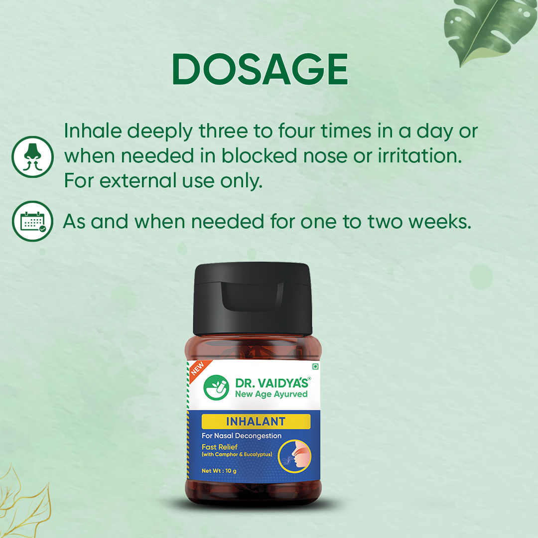 Dr. Vaidya's Inhalant, 10 gm Price, Uses, Side Effects, Composition ...